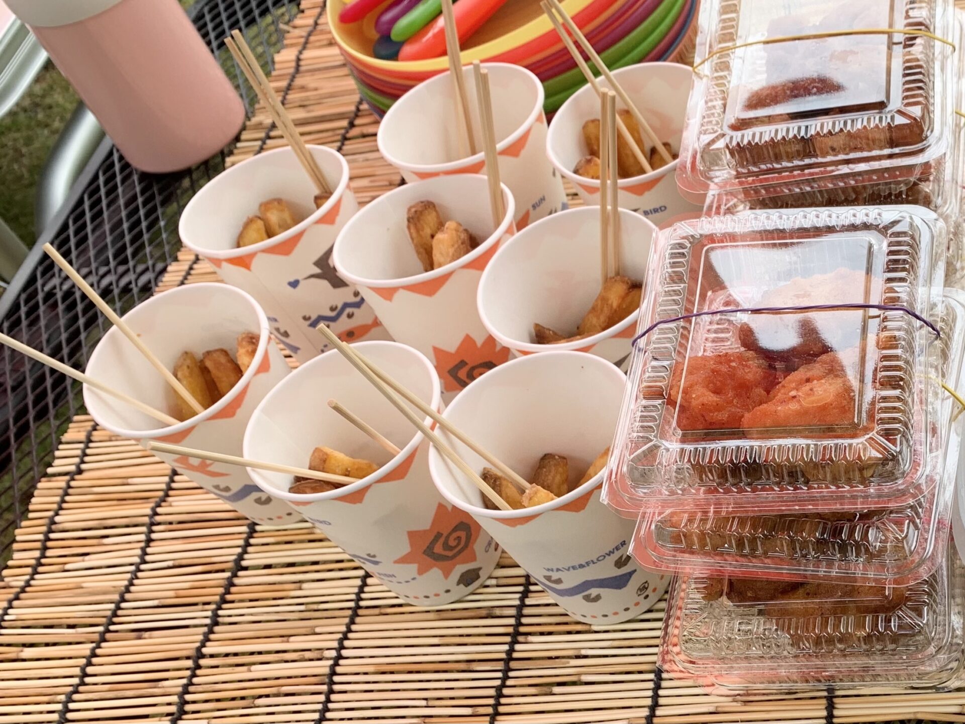 おうちで縁日！夏の終わりにおうちの庭で夏祭り開催、来年に向けたレビューも | 梨のシュシュ